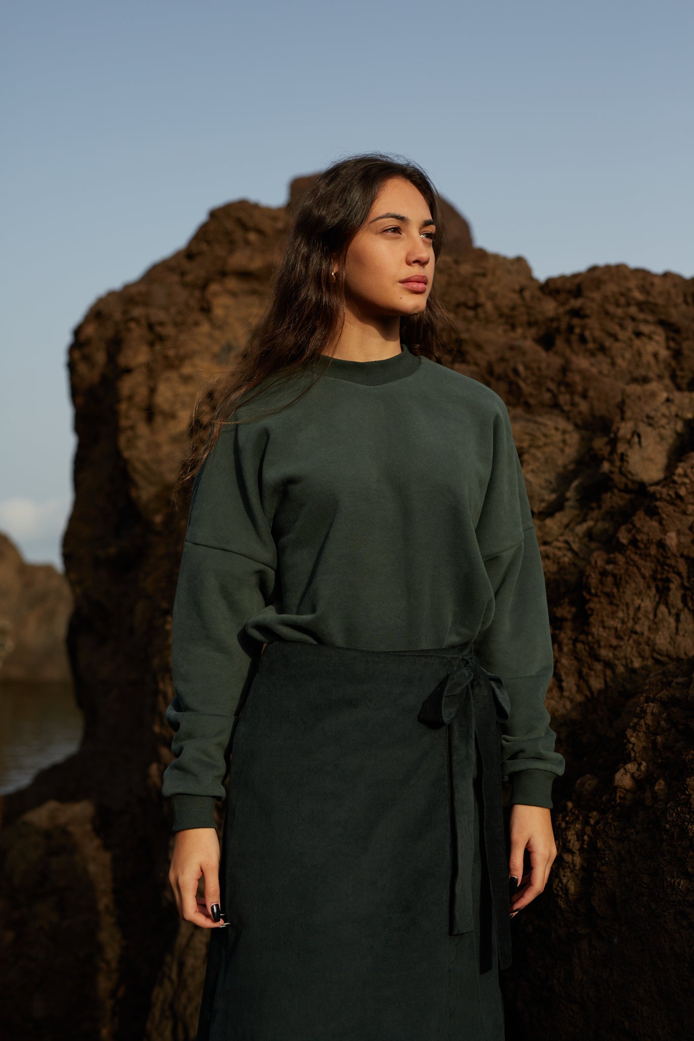 ZURICH CREWNECK EMERALD – MAS Montréal